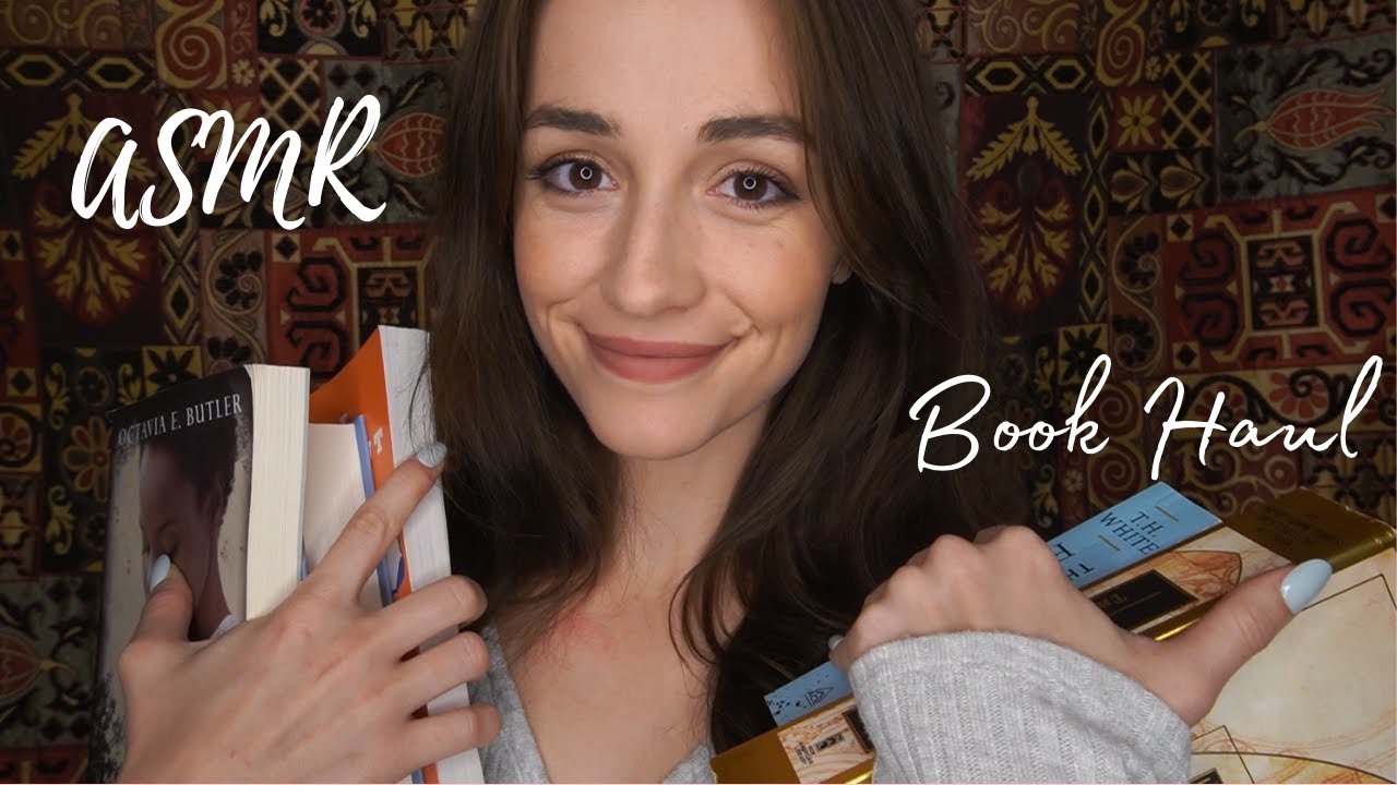 ASMR | Book Haul and Recent Favorite Reads! • Whispers • Page Turning ...