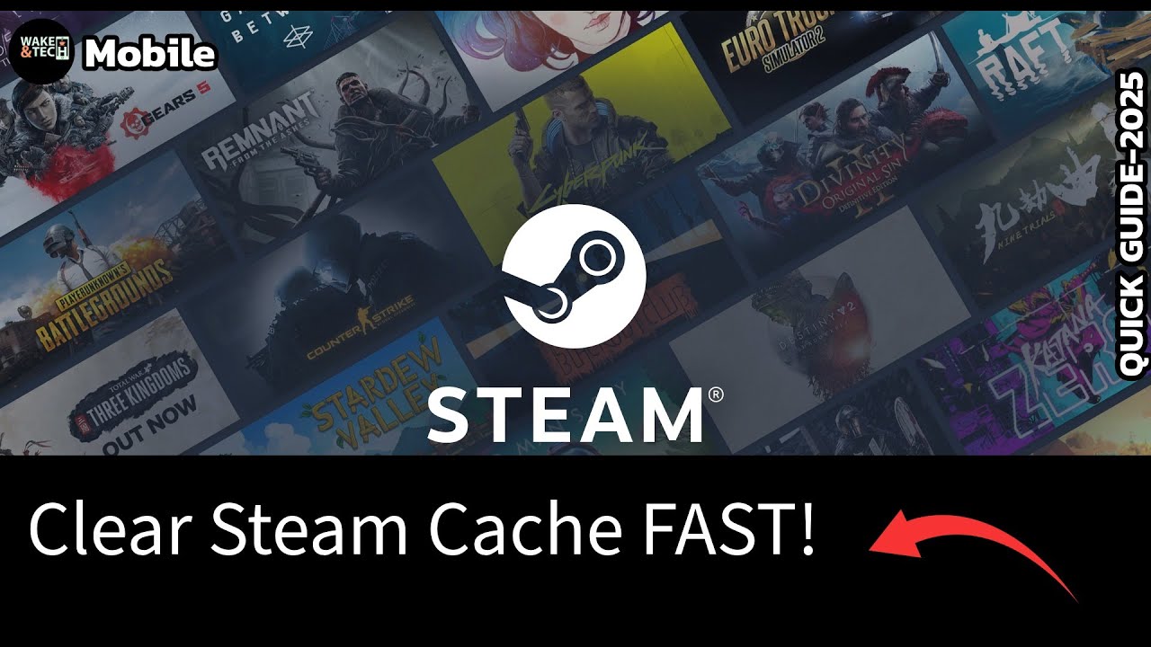How to Clear Steam Cache on iPhone (Quick & Easy 2025 Guide)? - YouTube