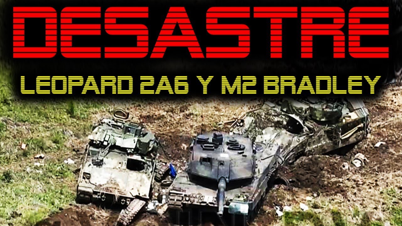 🔴 CAEN LOS PRIMEROS LEOPARD 2 A6 Y M2 BRADLEY 🔴 UCRANIANOS HUYEN DEL ...
