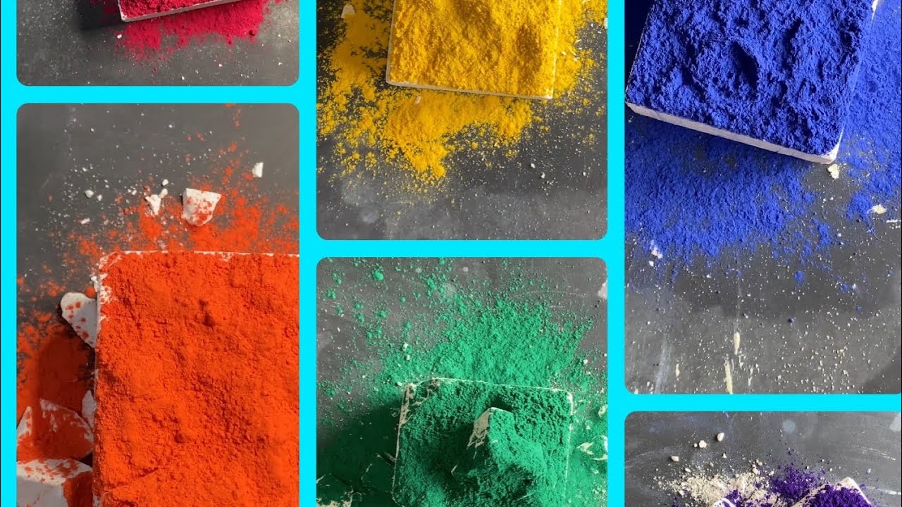 Holi Gym Chalk Compilation | Happy Holi | ASMR | Oddly Satisfying - YouTube