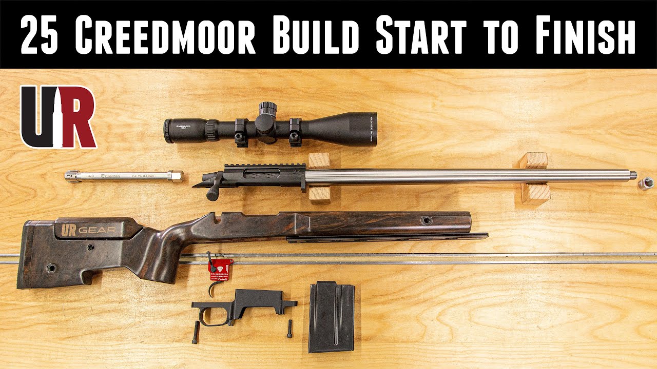 25 Creedmoor PRS Rifle Build: Start to Finish - YouTube