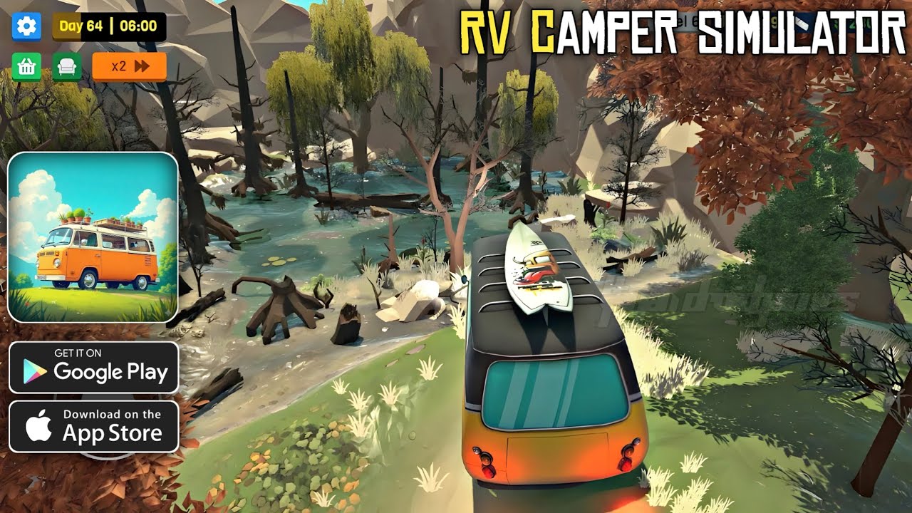 RV Camper Simulator Gameplay Android & iOS - YouTube