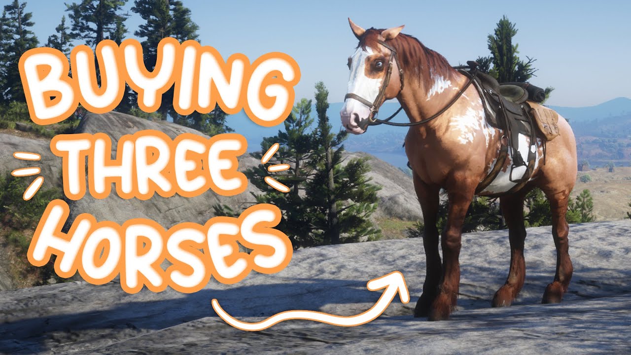 Buying THREE Horses! 🐴 Red Dead Redemption 2 Online - YouTube