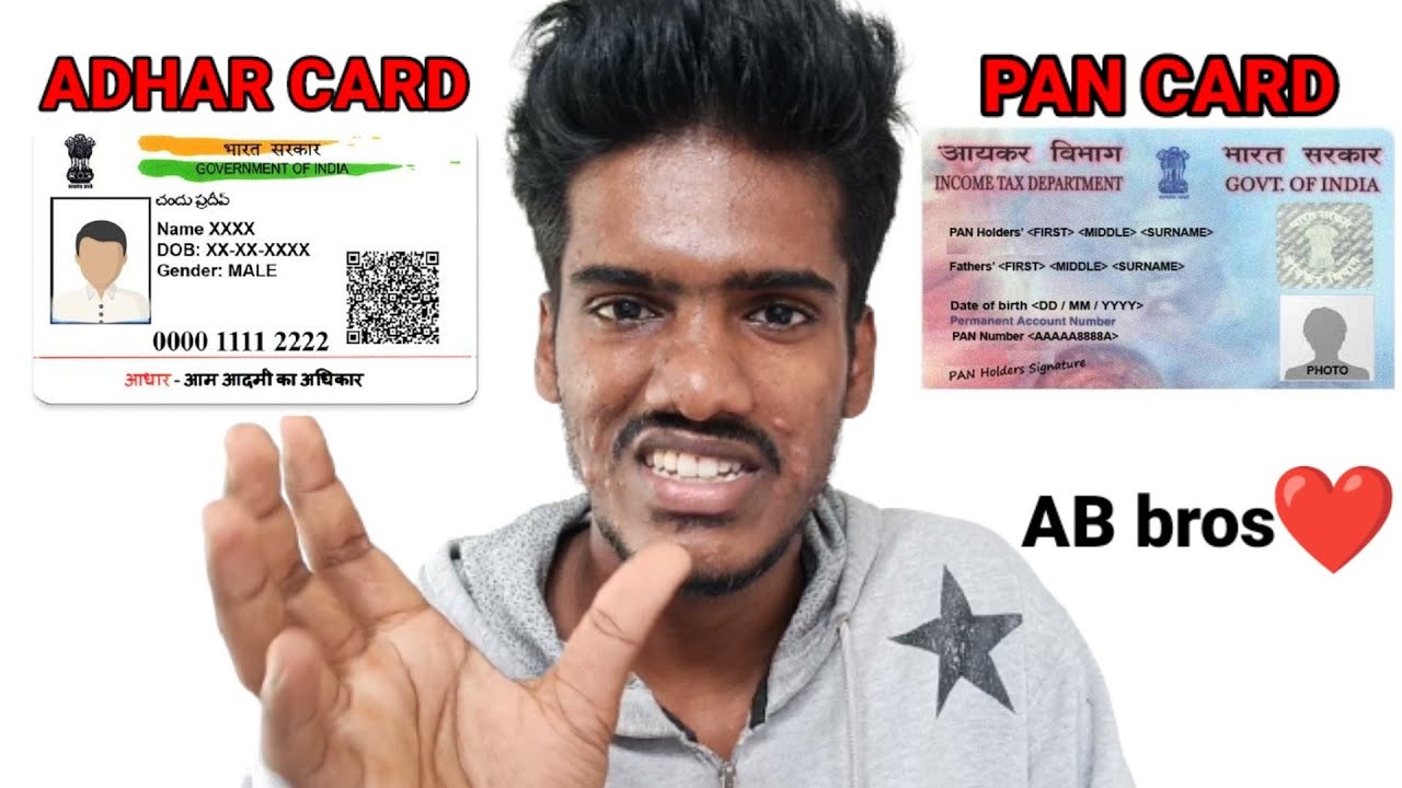 What is Adhar card and Pan card|Akshay Barathi - YouTube