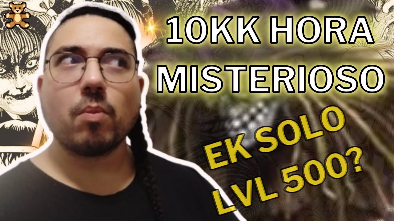 TIBIA - 10 KK HORA NA HUNT MISTERIOSA - EK SOLO LEVEL 500 SET BÁSICO ...