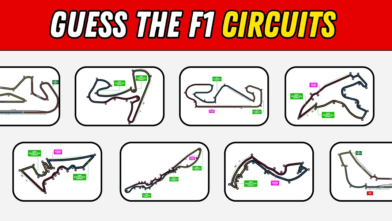 Guess the F1 Circuits: Test Your Formula 1 Knowledge! - YouTube