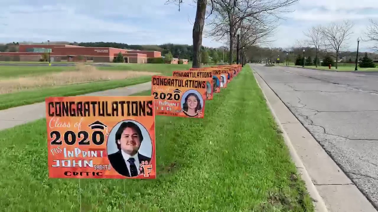 2020 Senior Signs - YouTube