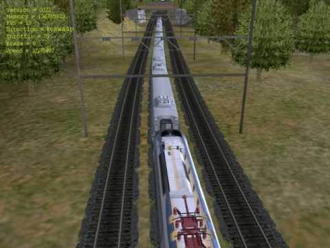 Open Rail Train Simulator - YouTube