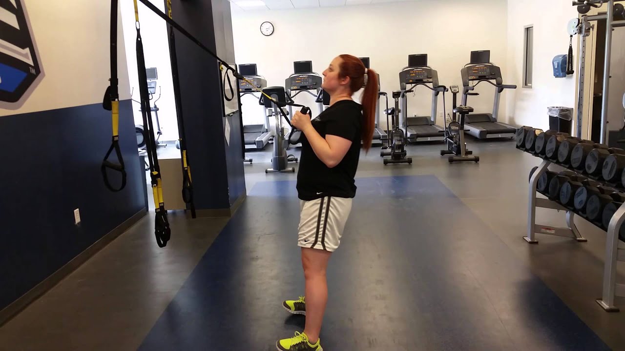 TRX Single Arm Inverted Row - YouTube