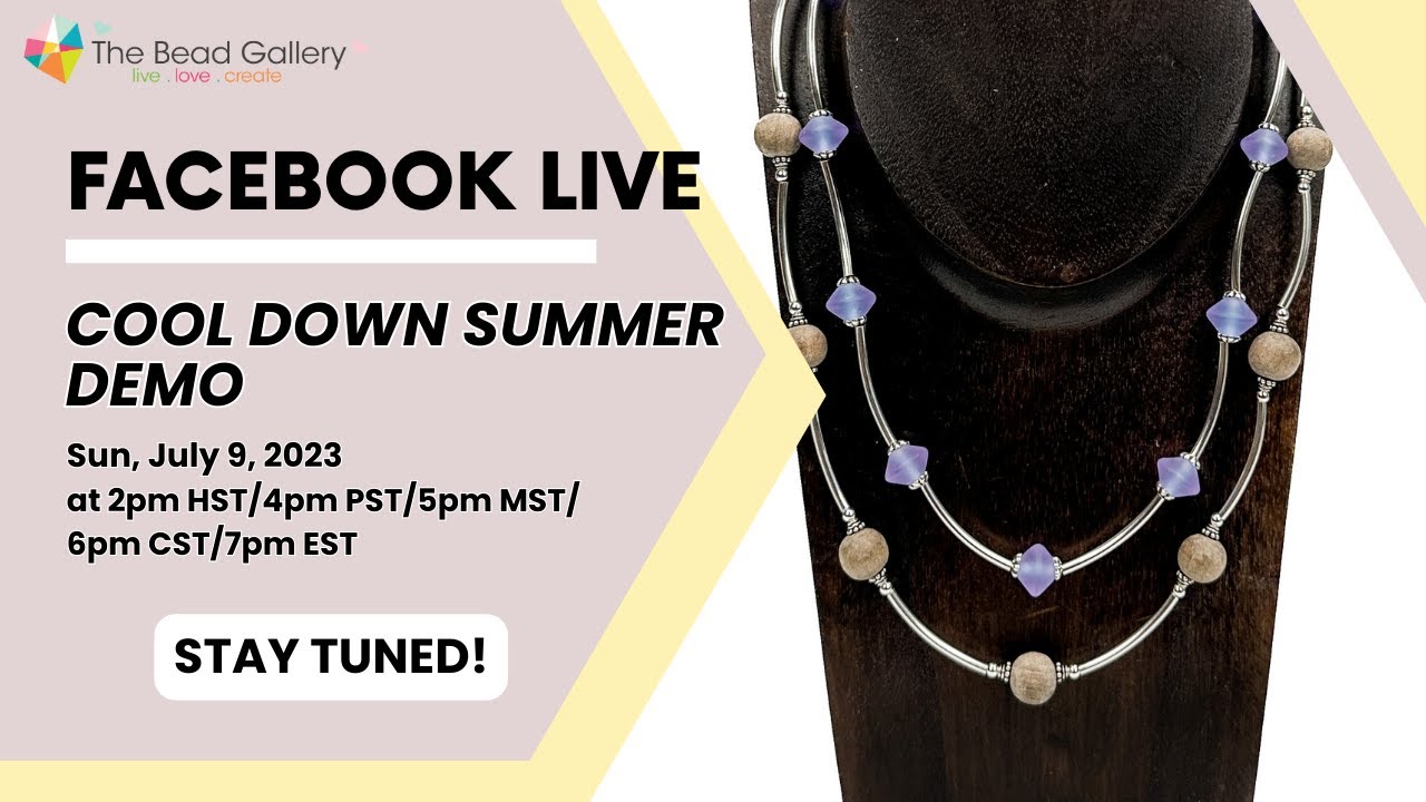 Facebook Live: Cool Down Summer Demo - YouTube