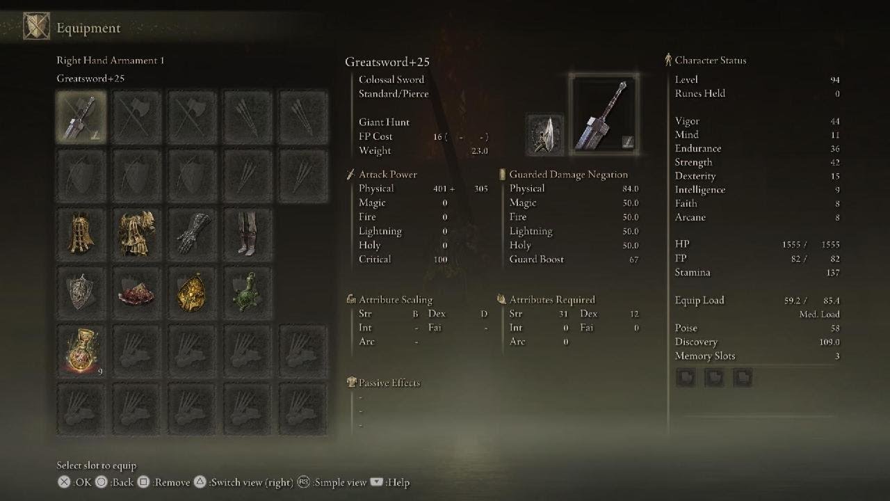 Elden ring level 94 - YouTube