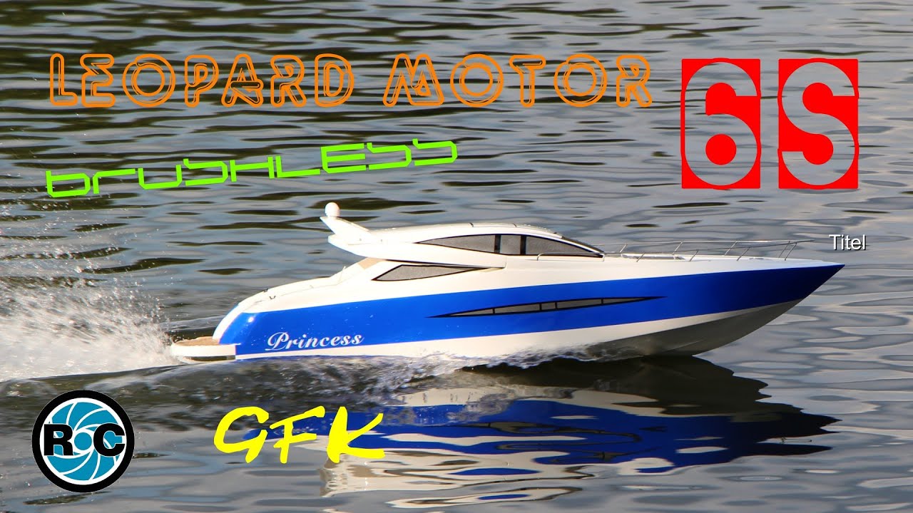 RC Motor Yacht Princess - VERY FAST!!! - YouTube
