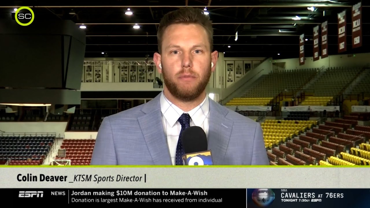 Colin Deaver Reel of New Mexico State basketball scandal coverage - YouTube