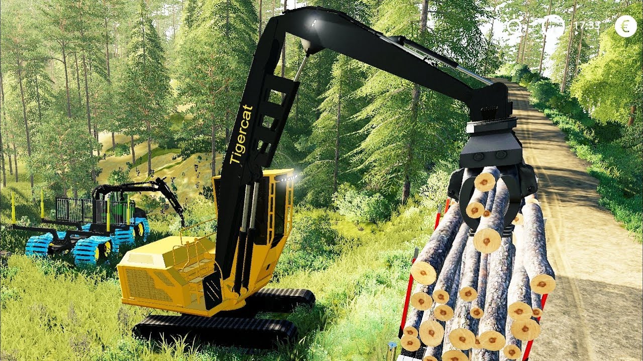 FS19 - Forestry on Grizzly Mountain 012 - YouTube