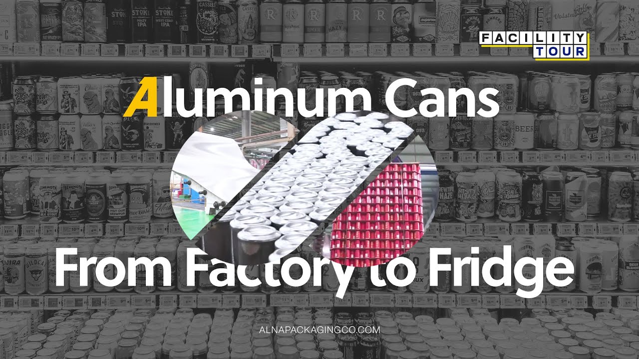 Behind the Cans: How 2-Piece Aluminum Cans Are Made | Factory Tour ...