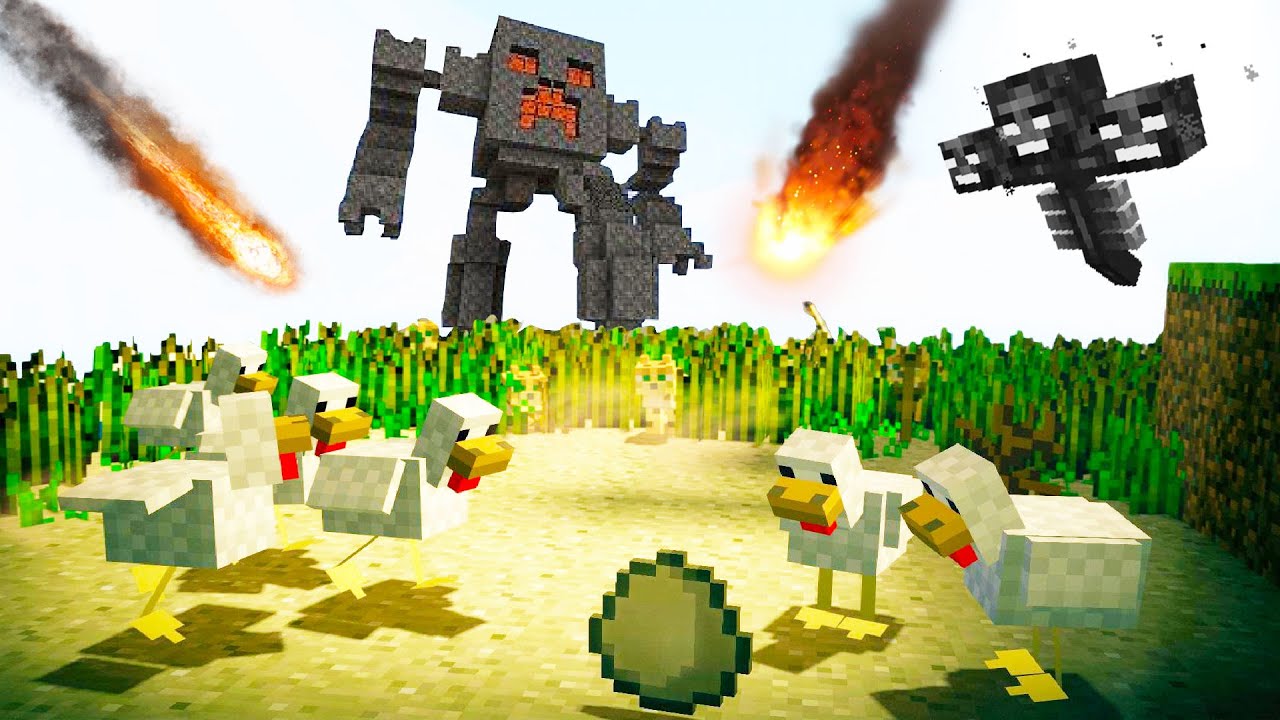 Killing 20,000 Chickens For 20,000 Subscribers in Minecraft - YouTube