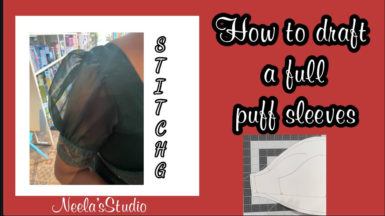Full Puff sleeves . Learn to draft a professional pattern for full puff ...