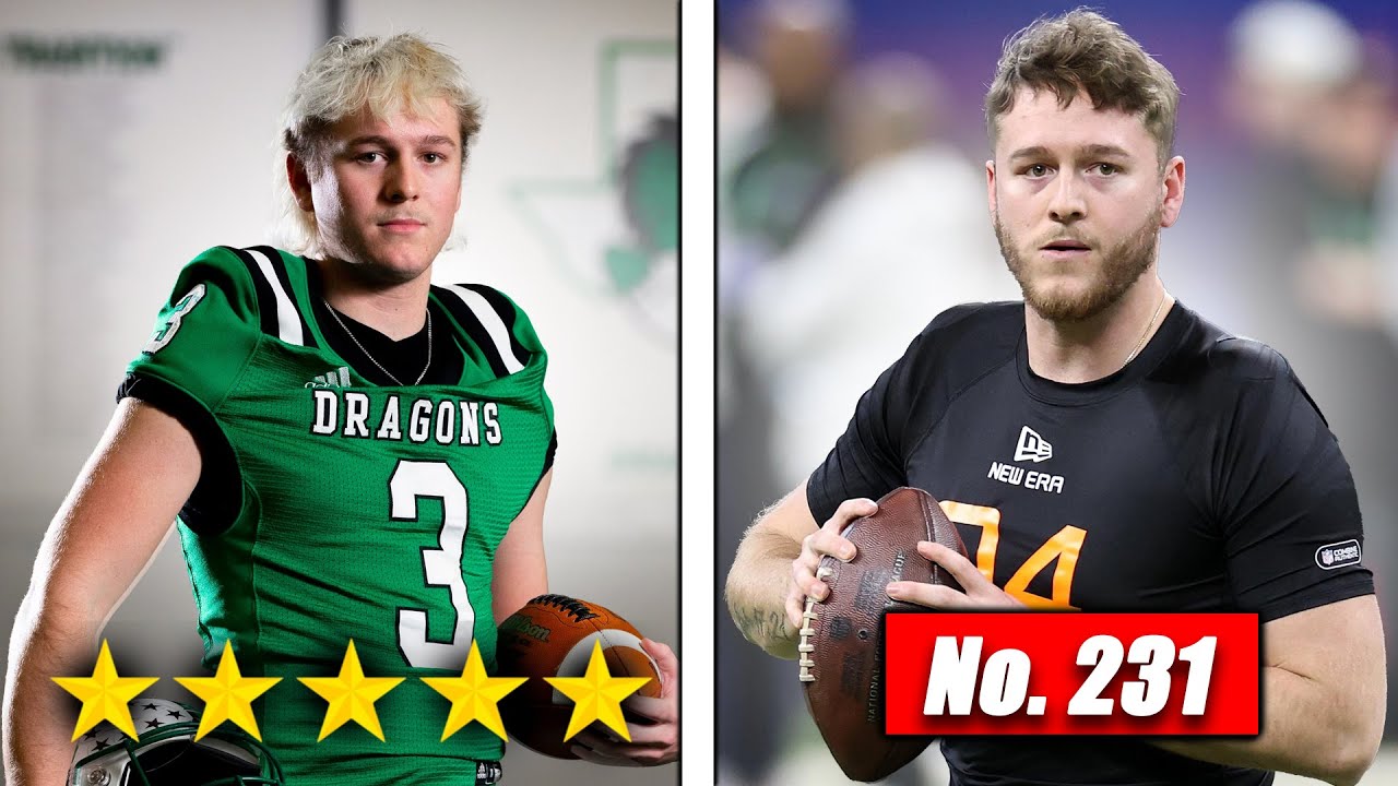 Era el Mejor Mariscal del País y la NFL casi lo OLVIDÓ... - YouTube