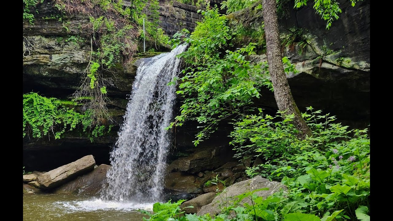 Homewood Falls AKA Buttermilk Falls Beaver County Pa 6 2025 - YouTube
