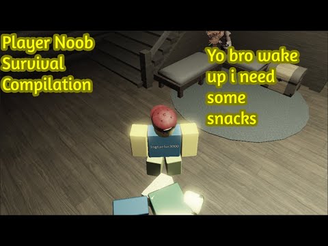 Player Noob Survival Compilation - YouTube