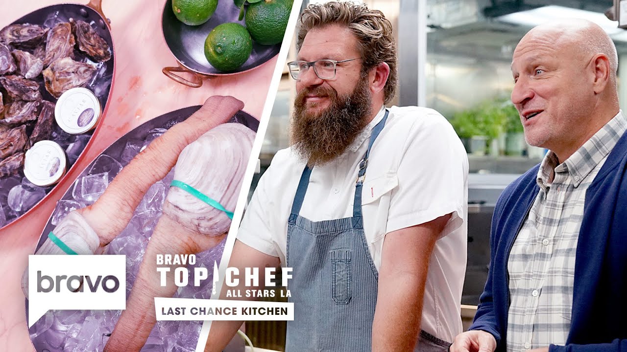 The First Two Eliminated Chefs Face Off in a Seafood Showdown | Last ...