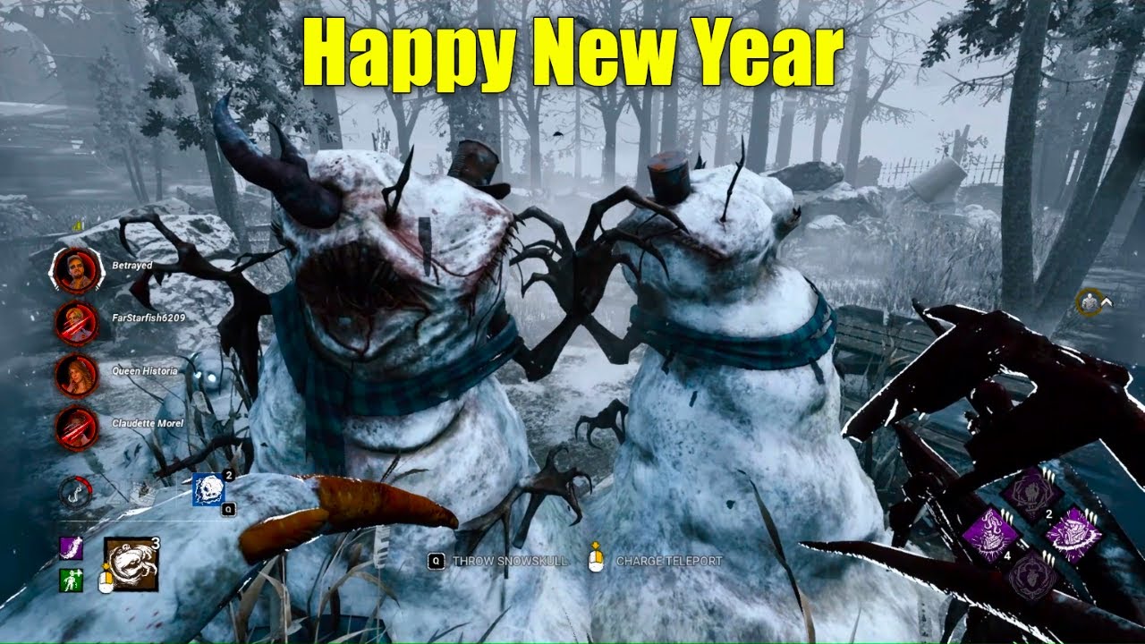 Snowman Party Ends in a Final Countdown: DBD Winter Bone Chill Event ...
