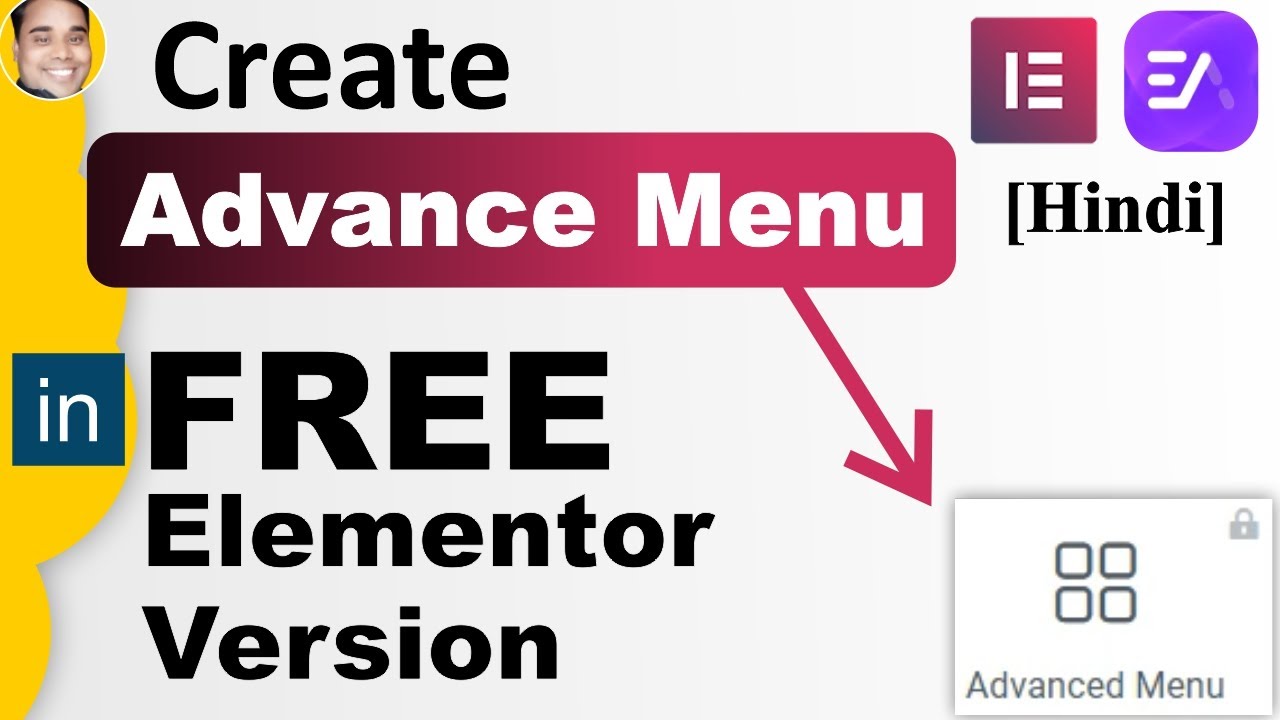 How to add advanced menubar or navigation in wordpress free elementor ...