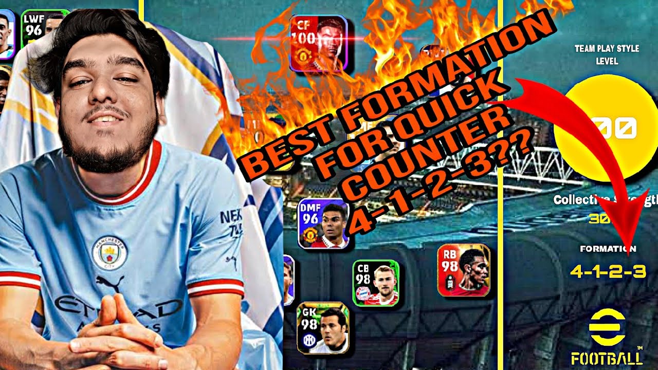 Best Formation for "Quick Counter" attack | Everything about 4-1-2-3 ...