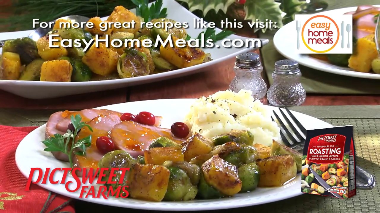 Pictsweet Roasted Brussels Sprouts, Butternut Squash & Onions with ...