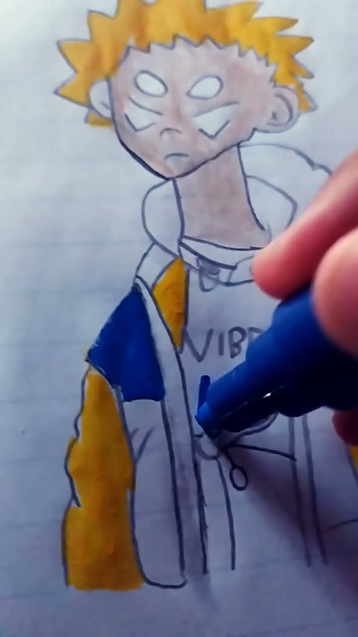 drawing nashvibes character ️ ️ #poscamarkers #anime #art - YouTube