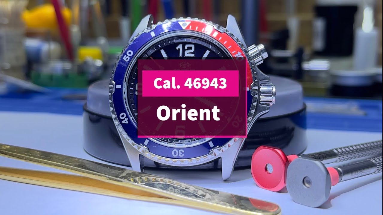 Orient cal.46943 сборка - YouTube