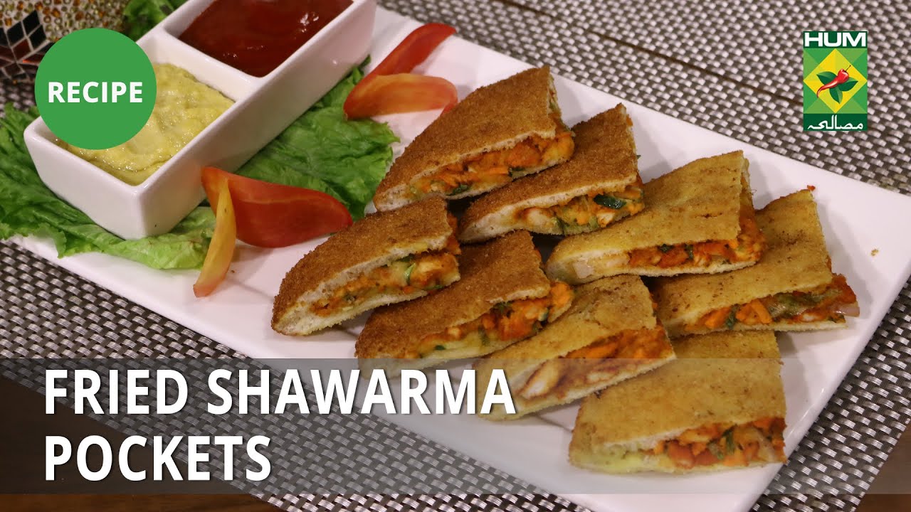 Fried Shawarma Pockets Recipe | Flame On Hai | Arabic Food - YouTube