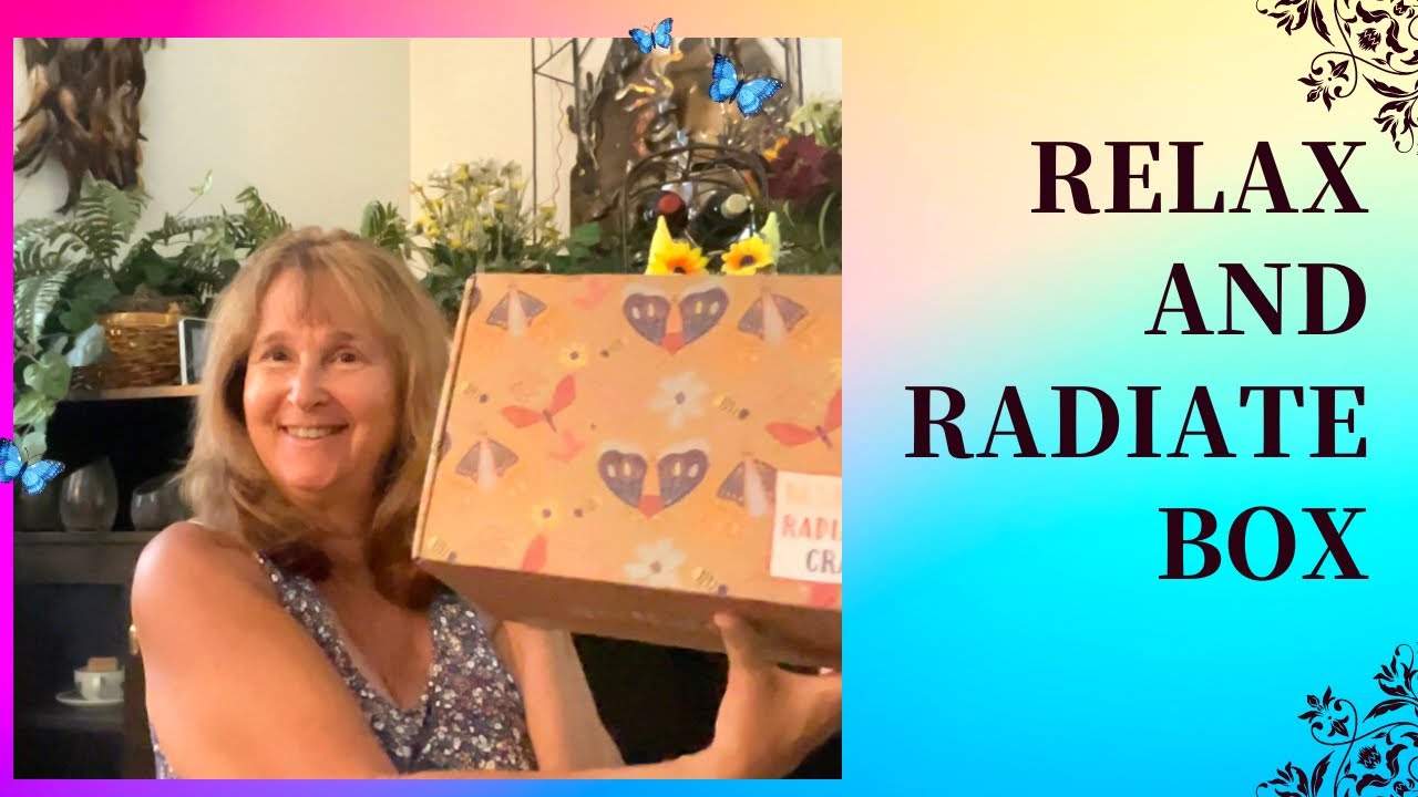 Relax and Radiate Spring Box/The Girlfriend Box by AARP 🐝🦋 - YouTube