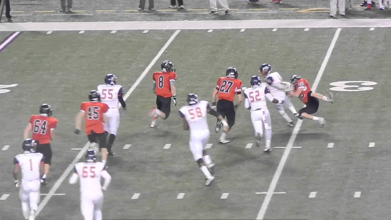 Jacquez Adams run Franklin/Linganore football Class 3A state finals 12 ...