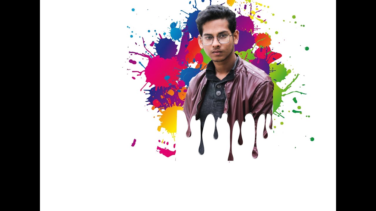 Creative Dripping Effect | Photoshop Tutorial | Splatter Effect| |Sm ...