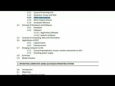 Syllabus Of BCC|Syllabus of Basic Computer Course|Nielit Course - YouTube