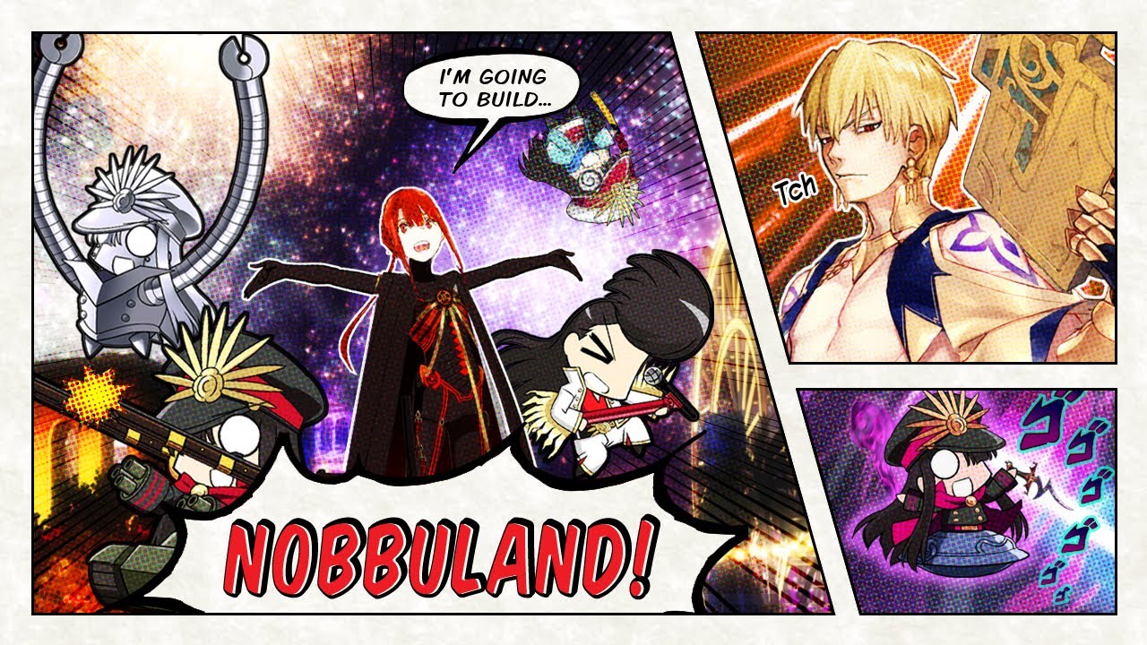 CasGil solo VS Nobukatsu's Mini Nobbu army - GUDAGUDA 6 [FGO] - YouTube