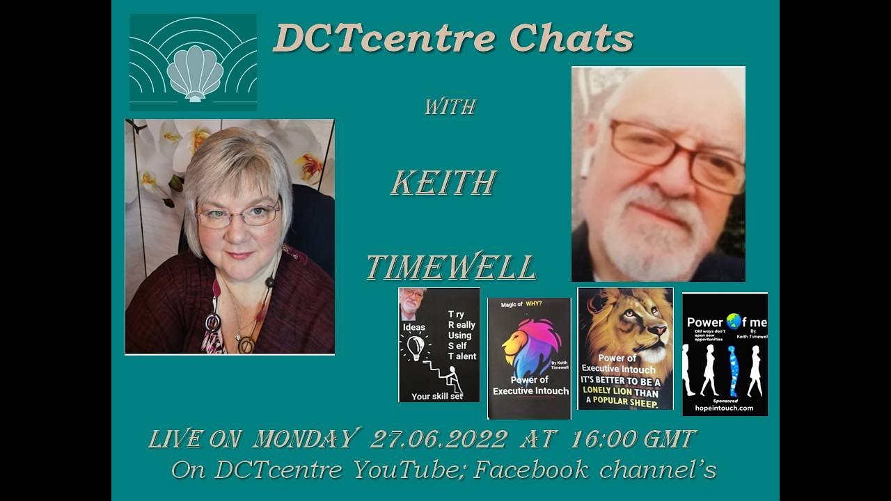How to change your life around at any age, DCTcentre chats with Keith ...