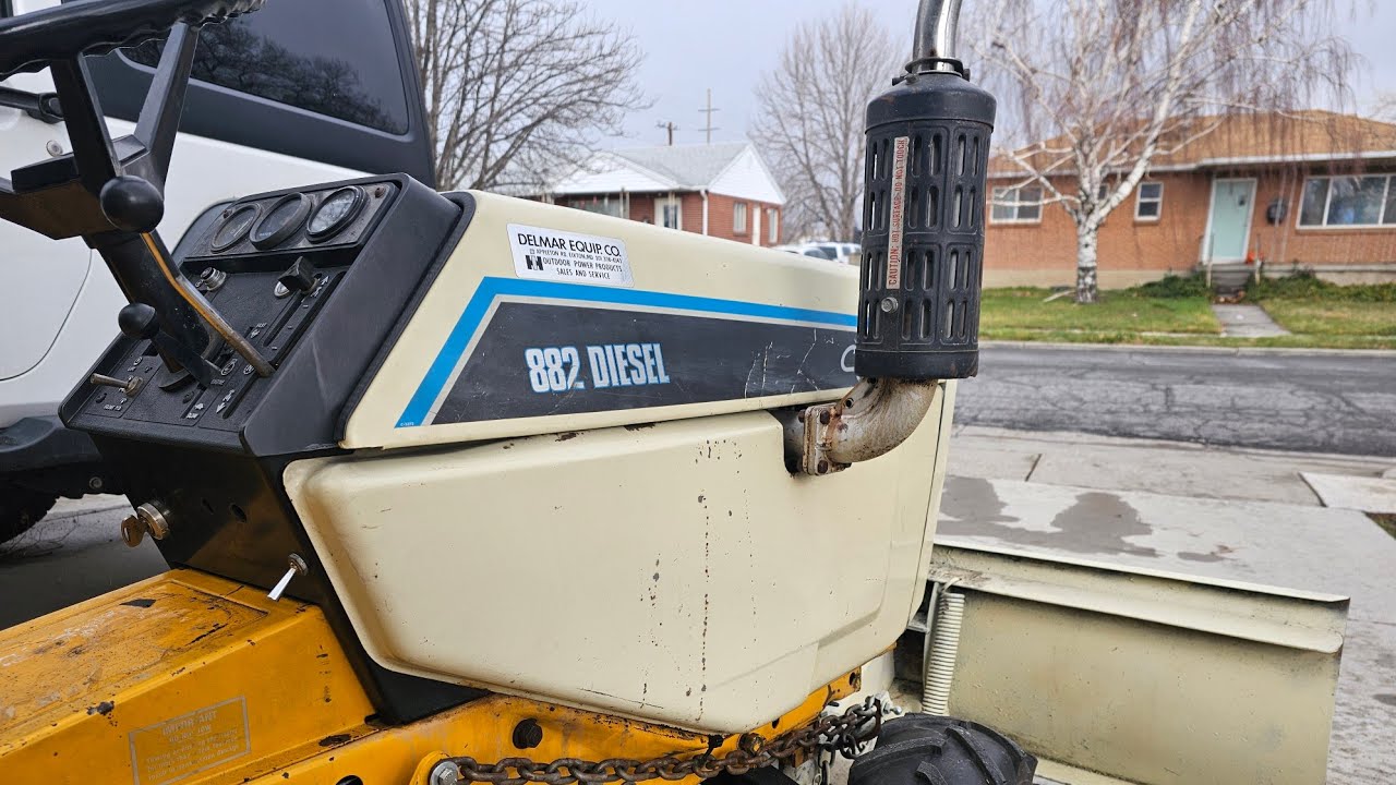 882 Diesel Cub Cadet Update - YouTube