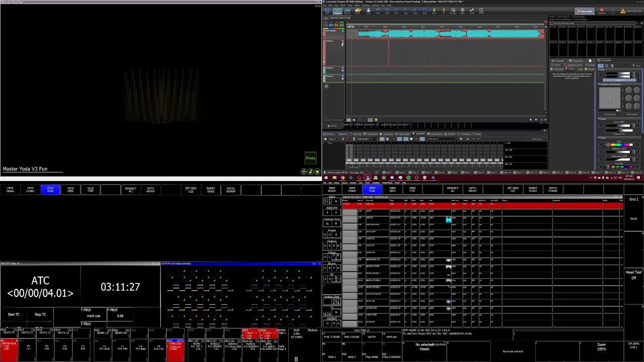 Chamsys Live Stream #14 Timecode Stuff - YouTube