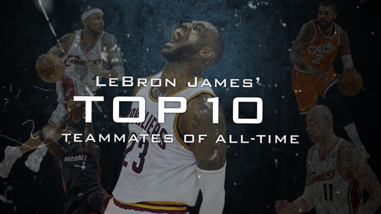 LeBron James' Top 10 NBA teammates of all-time - YouTube