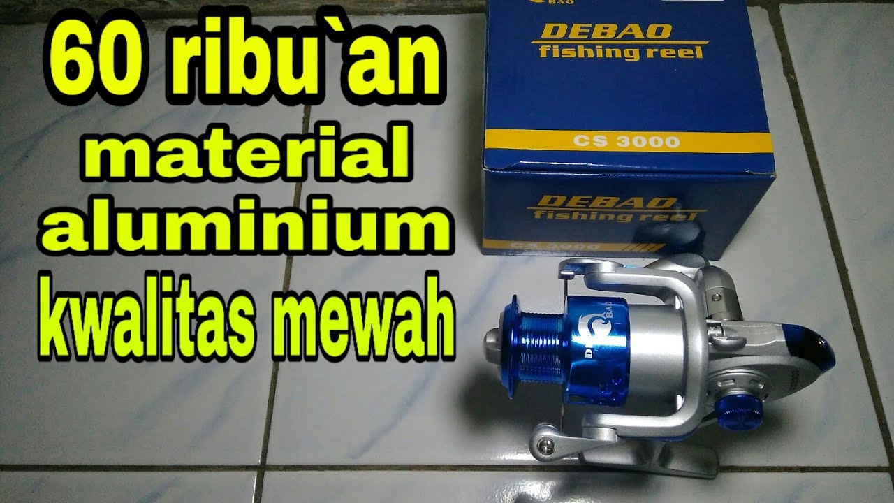 Reel murah||Spinning Reel paling murah,bahan alumunium sangat ...