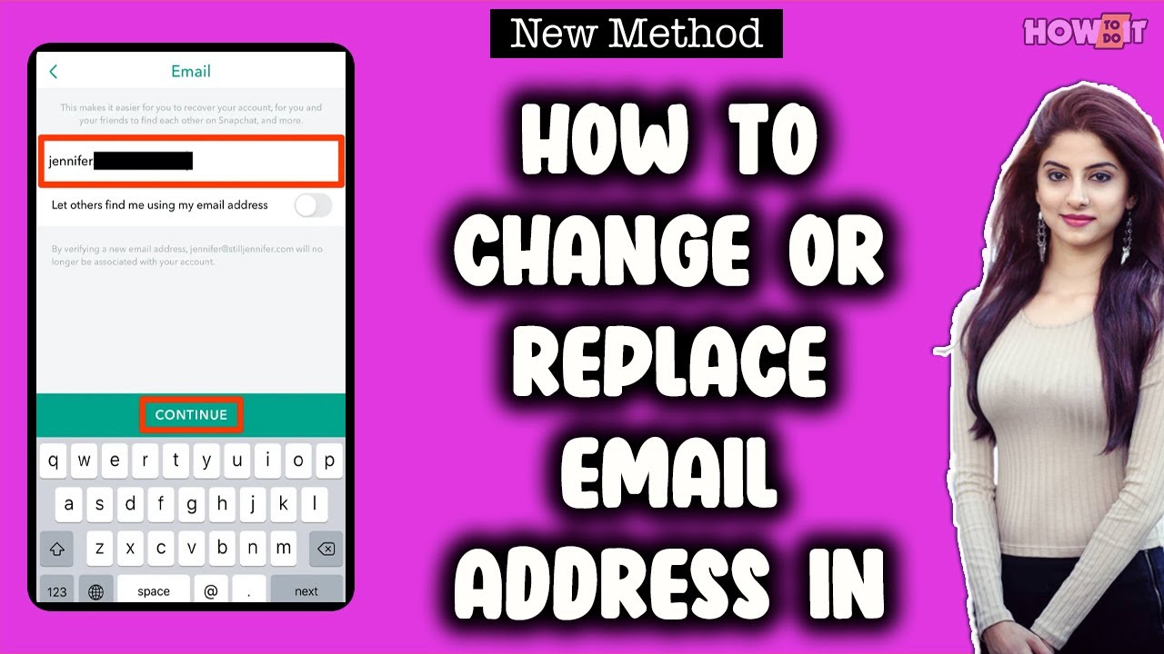 How To Change or Replace Email Address In Snapchat 2024 | Skill Wave ...
