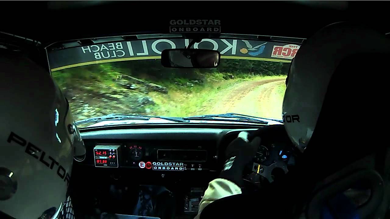 McRae Stages Rally 2012 - Nick Elliott incar Stage 6 - Car H5 - YouTube