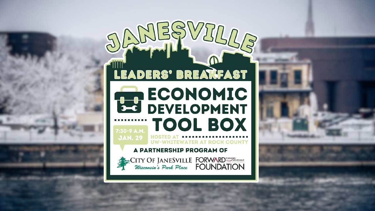 Janesville Leader's Breakfast: Economic Development Tool Box - YouTube