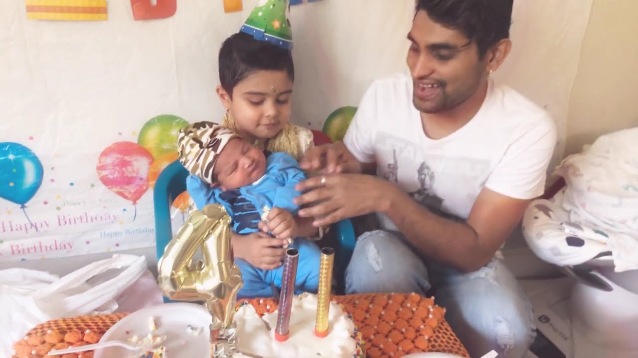 Robyan 4th birthday 🎂 - YouTube