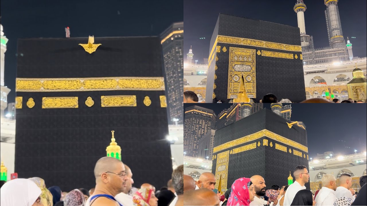 How to do Tawaaf in Haram Sharif Makkah | Khana Kaaba view in Haram ...
