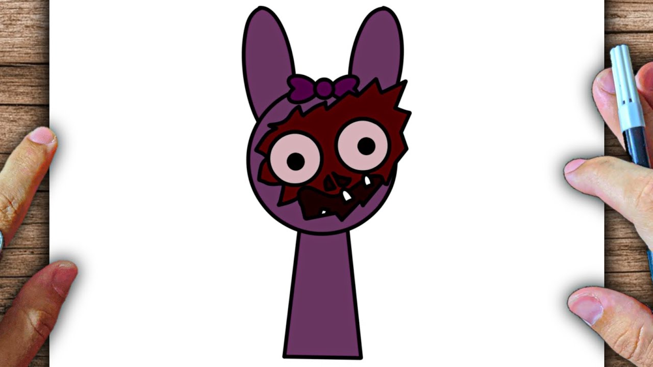 CÓMO DIBUJAR A PINKI HORROR (PINK) - INCREDIBOX SPRUNKI - YouTube