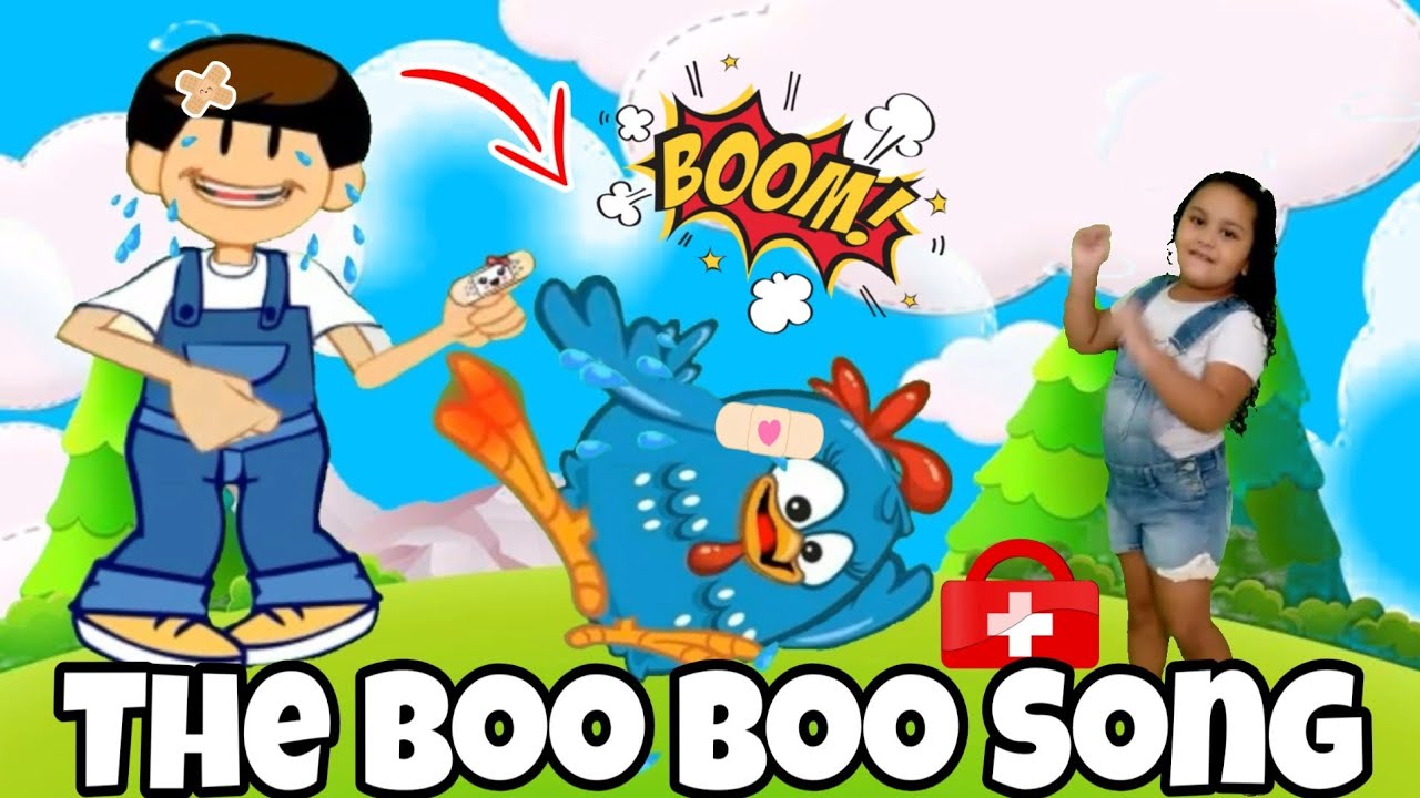 THE BOO BOO SONG - NURSERY RHYMES FOR CHILDREN SONG - YouTube