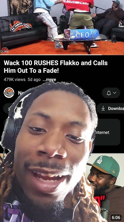 Wack 100 Almost Rushes Flakko! #reaction #wack100 #flakko - YouTube